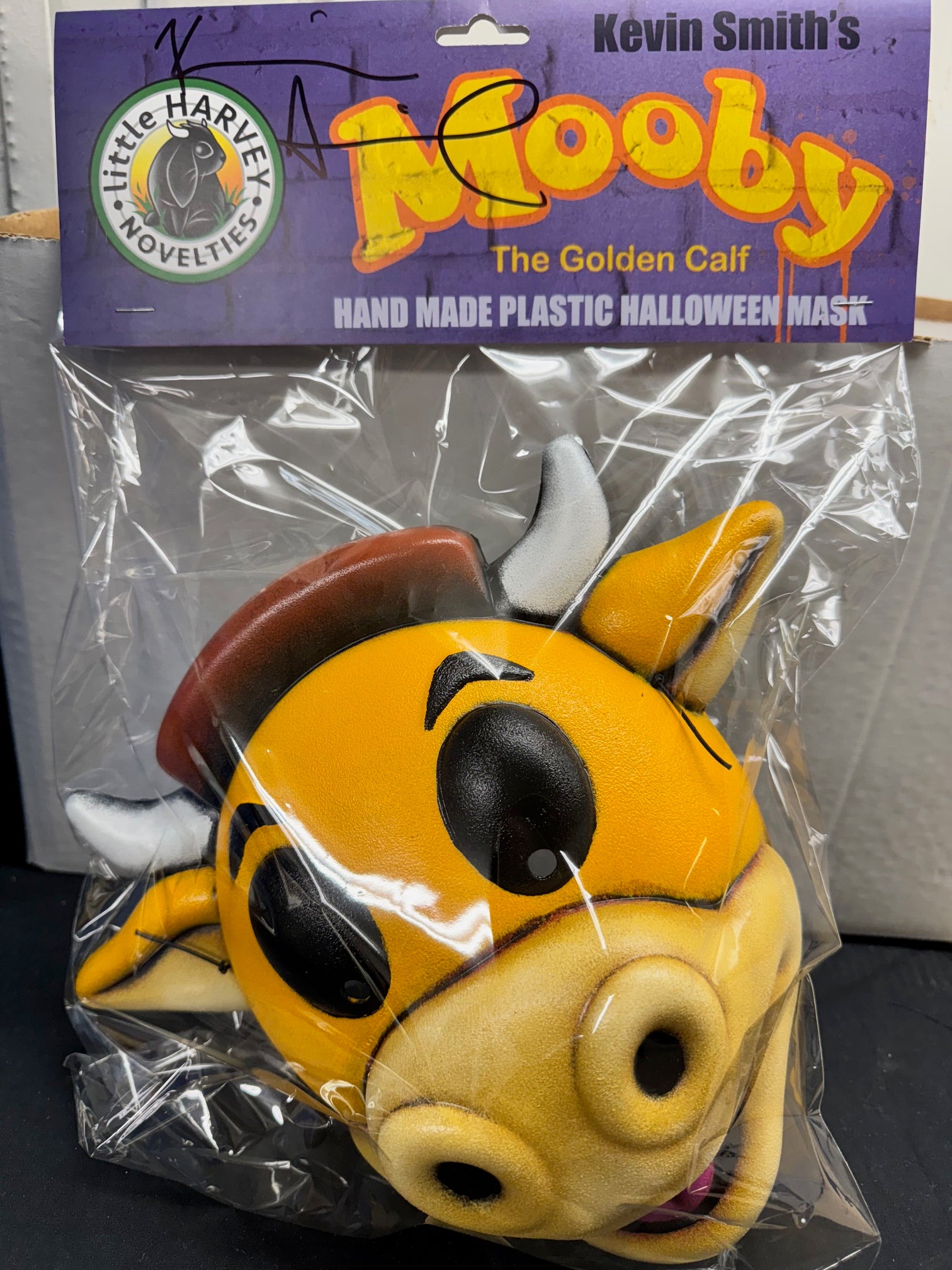 Mooby The Golden Calf Mask: Little Harvey Novelties - SIGNED! by Kevin ...