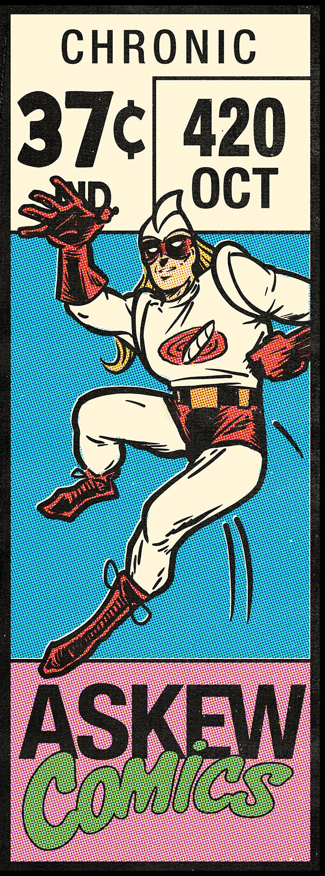 Chronic: Askew Comics Corner Sticker | JAY AND SILENT BOB'S SECRET STASH