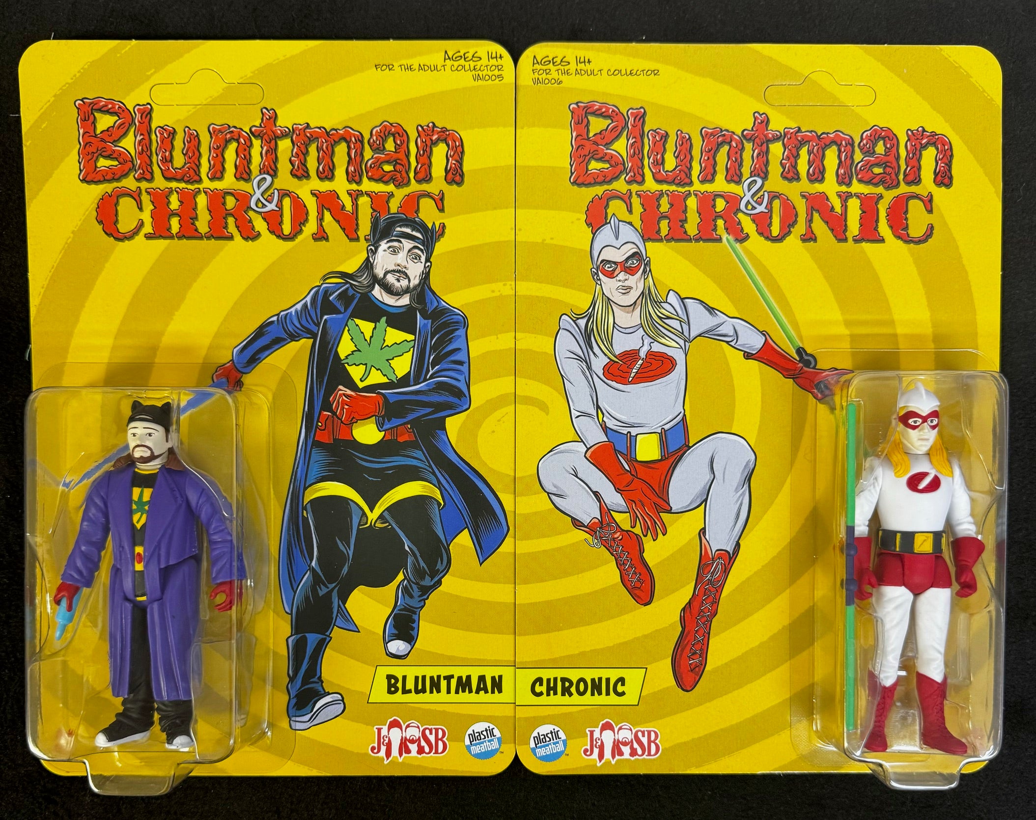Bluntman & Chronic Figure - SET by Plastic Meatball | JAY AND SILENT ...