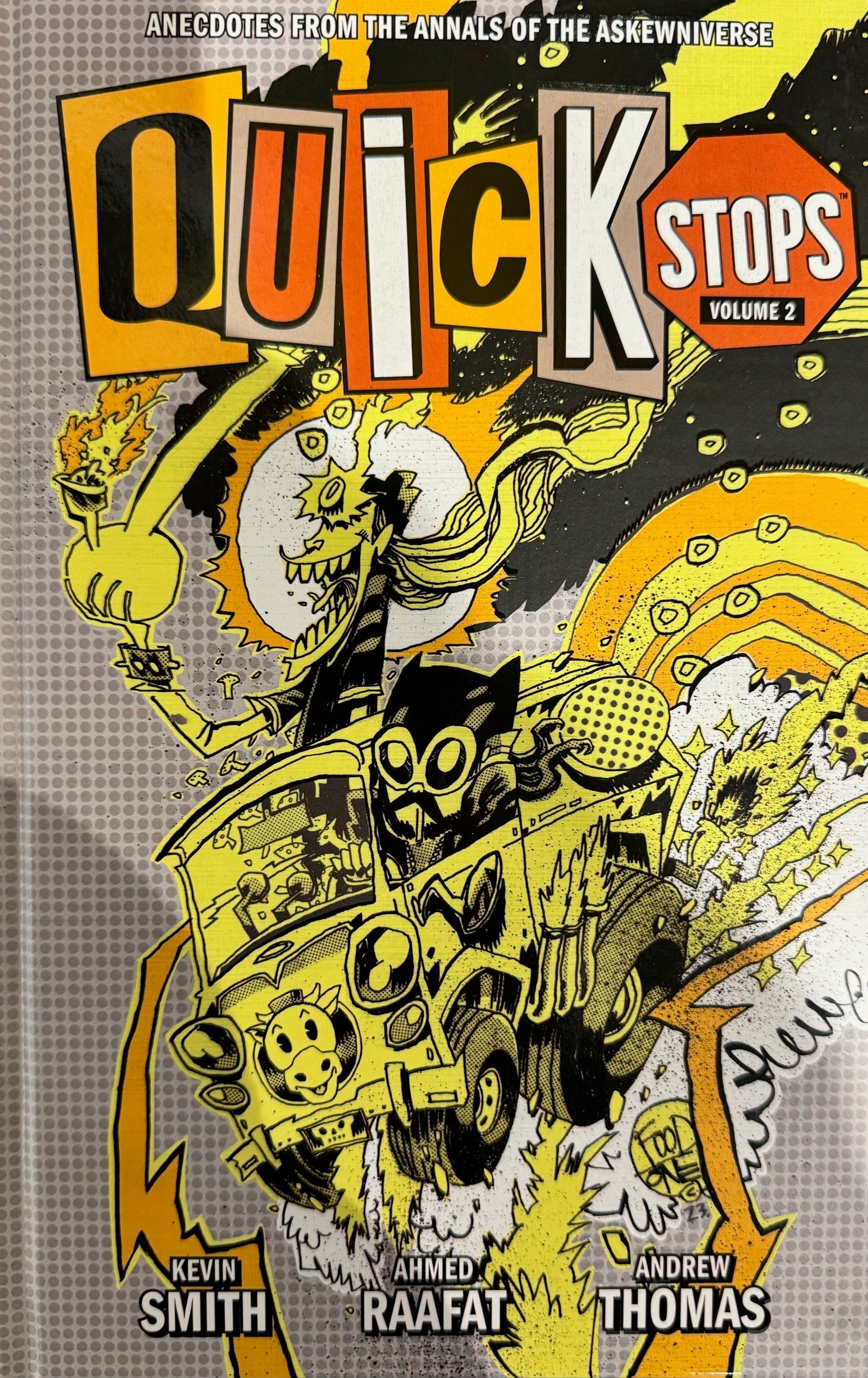 Quick Stops Hardcover: Volume 2 - SIGNED! by Kevin Smith and Jason Mewes | JAY AND SILENT BOB'S ...